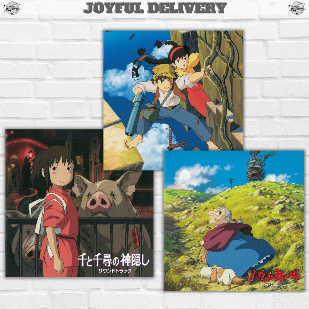 Poster album nhạc phim Ghibli Joe Hisaishi, album cover 20x20cm ...