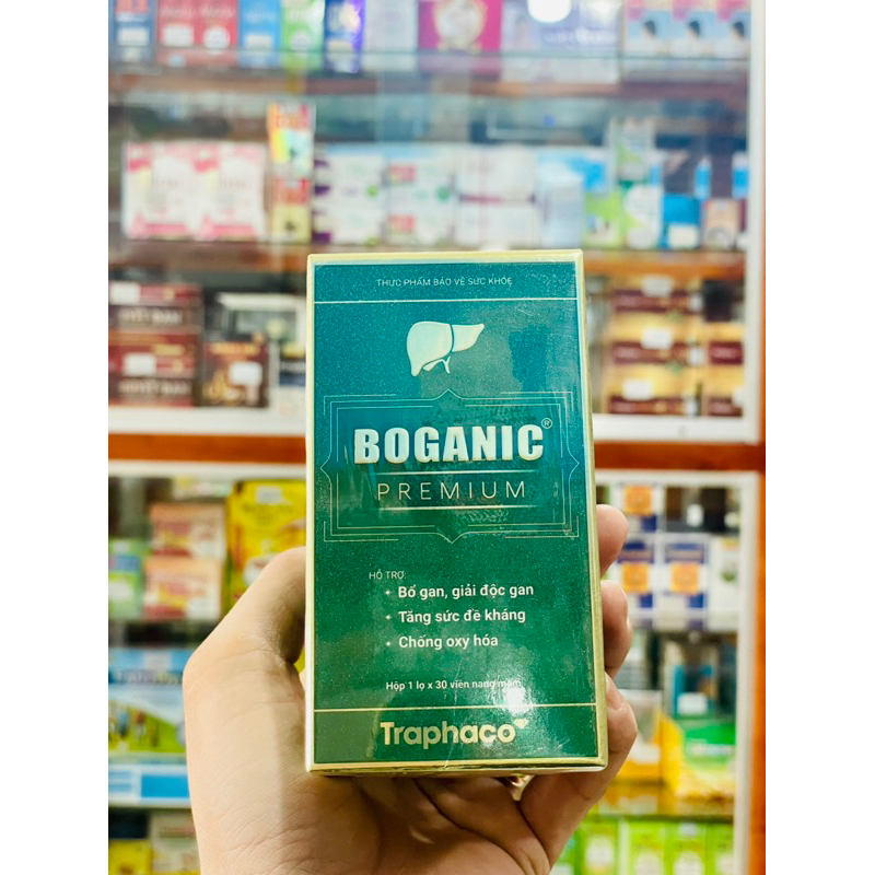 Viên uống Boganic Premium Traphaco hỗ trợ bảo vệ và tăng cường chức ...