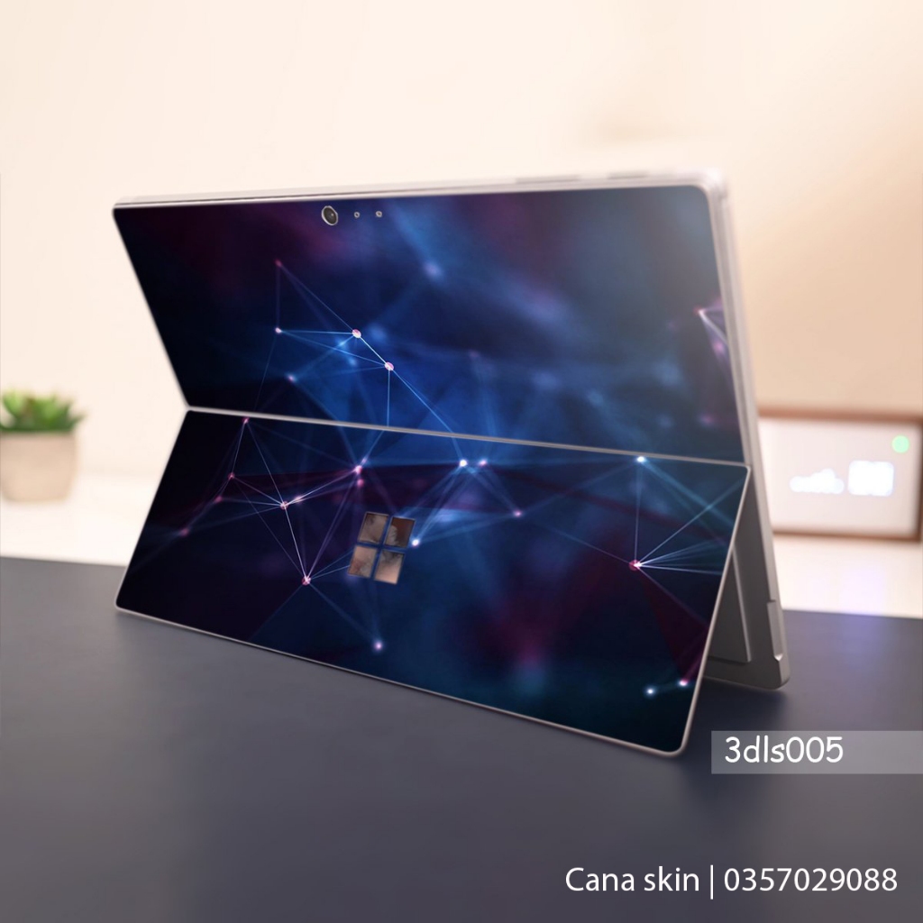 Miếng dán skin Skin dán Surface Pro / Go / Book / Laptop mẫu 3D 2 (in ...