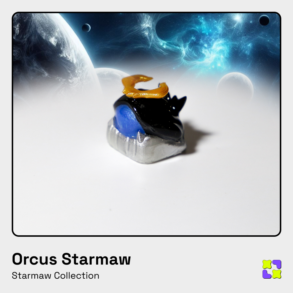 Keycap Artisan bàn phím cơ Starmaw màu sắc nổi bật trang trí bàn phím ...