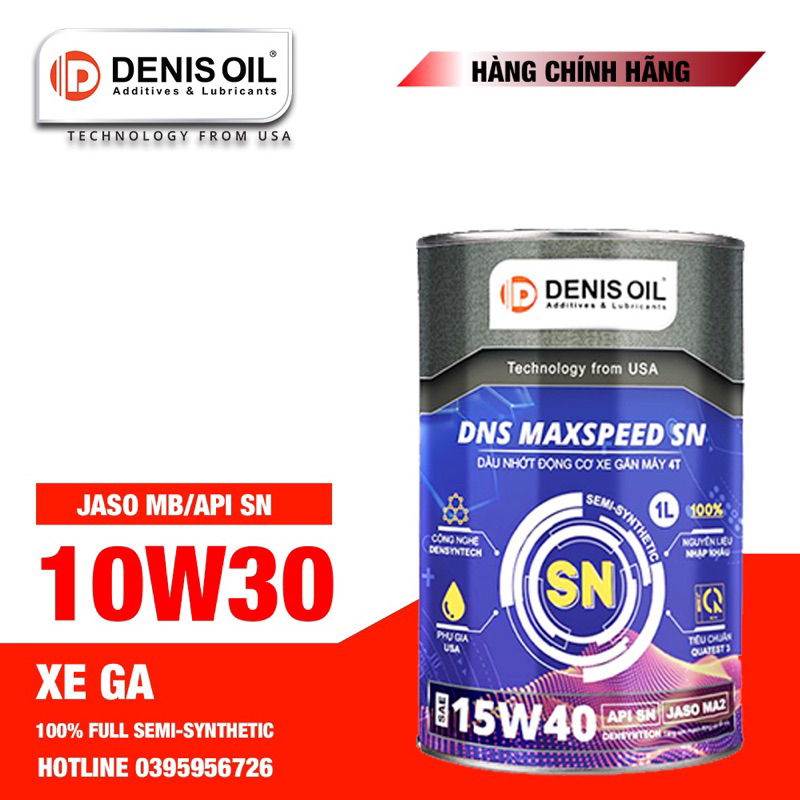 Dầu Nhớt Động Cơ Xe Máy Denis oil Chính Hãng | Shopee Việt Nam
