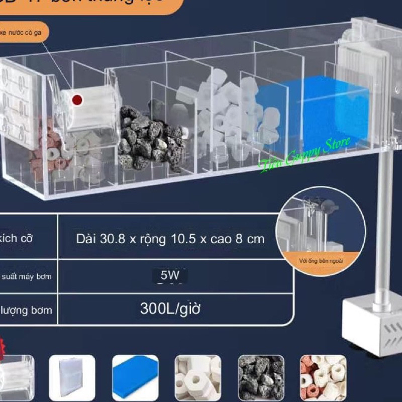 Lọc tràn trên mini (mika-siêu trong) | Shopee Việt Nam
