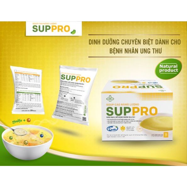 SUPPRO BIO - Soup Cao Năng Lượng Chuyên Biệt Tiêu Hóa (12 gói) | Shopee ...