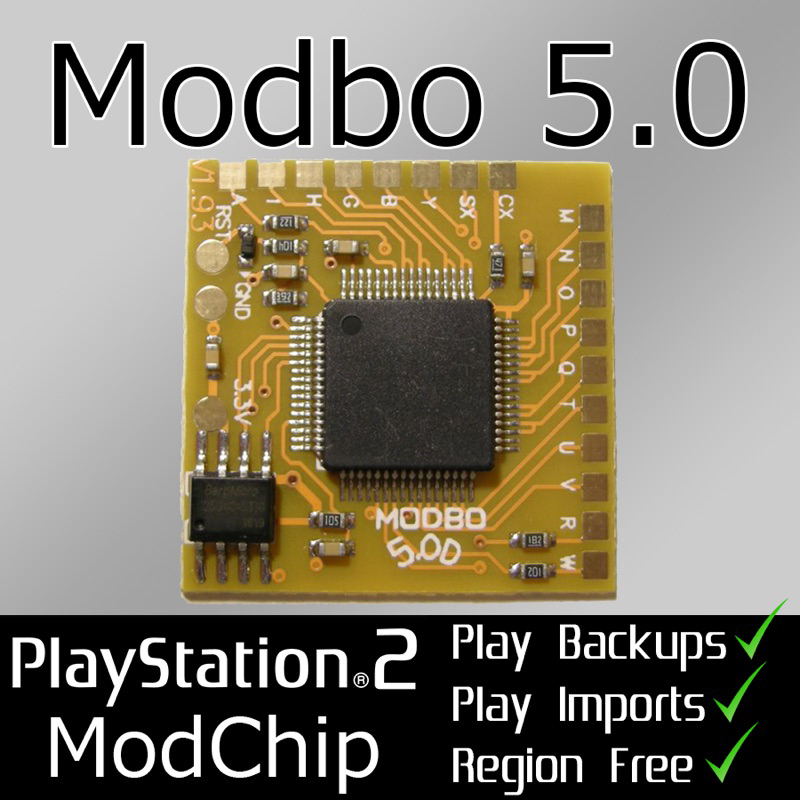 (tiến xíu) Modchip Ps2 Matrix Mobbo v5 máy ps2 dùng để boot qua cổng ...