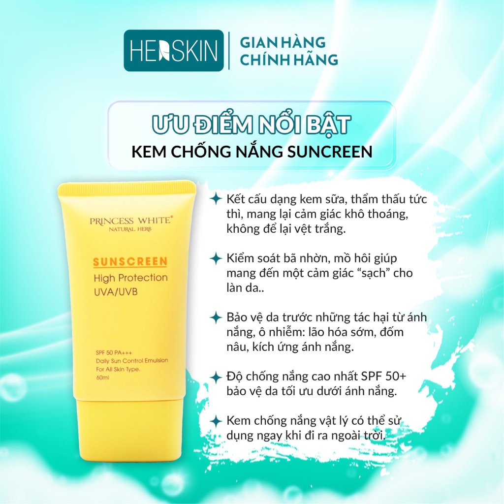 KEM CHỐNG NẮNG SUNCREEN | Shopee Việt Nam