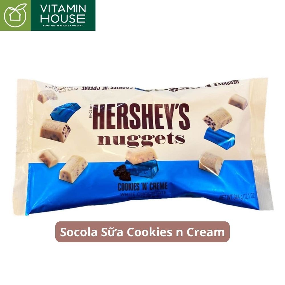 Socola Hershey's Kisses Hạnh Nhân Gói 300g -Vitamin House | Shopee Việt Nam