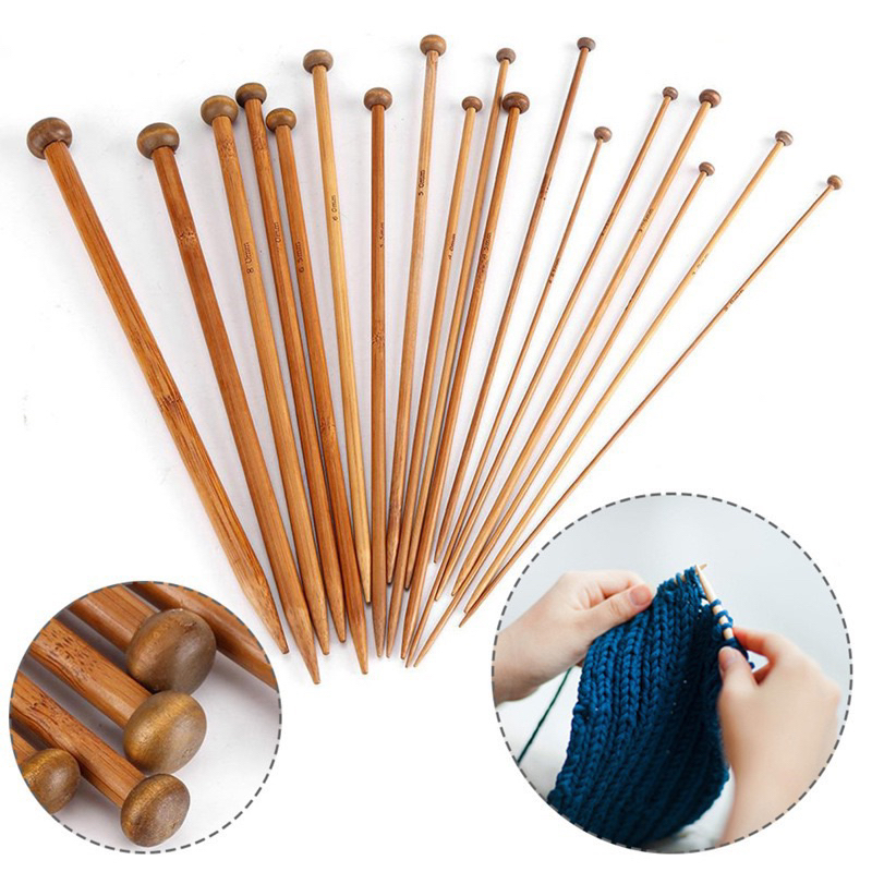Kim đan len gỗ 25cm/36cm (1 đôi) | Shopee Việt Nam