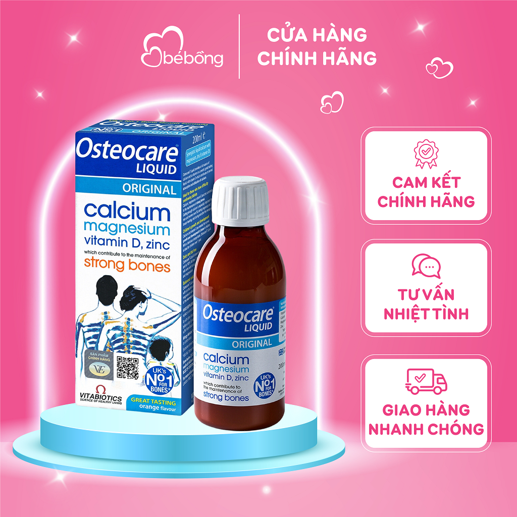 Canxi Nước Osteocare Anh 200ml | Shopee Việt Nam