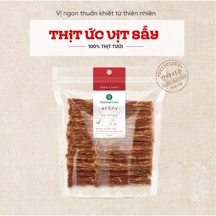 Snack Cho Chó Thịt Sấy Giòn Natural Core | Shopee Việt Nam