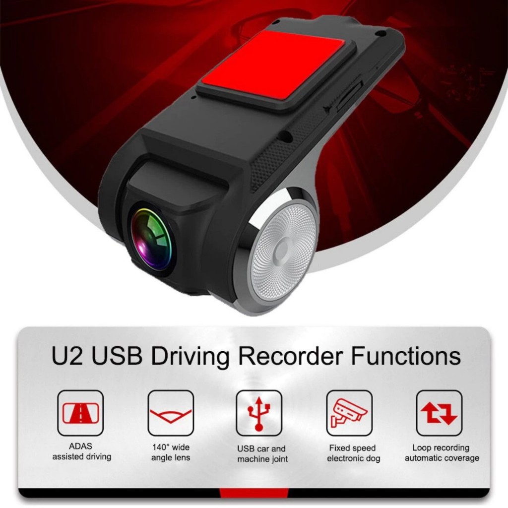 Camera Hành Trình Tích Hợp Màn Hình Android U2 - Camera Hành Trình Ô Tô ...
