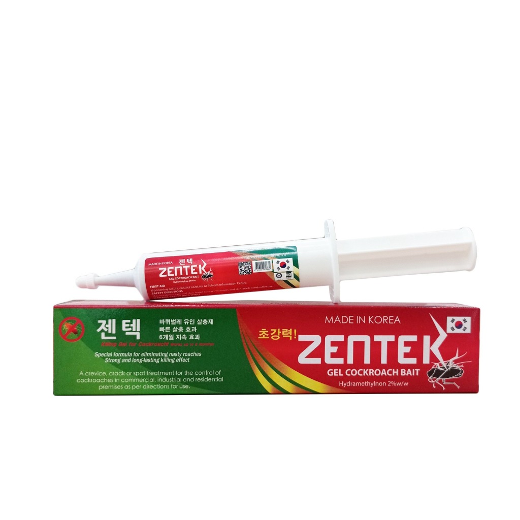 THUỐC DIỆT GIÁN ĐỨC - ZENTEK GEL COCKROACH BAIT - XUẤT XỨ HÀN QUỐC ...