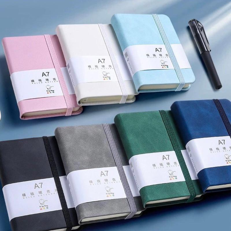 [ DaVinci ] Sổ tay tiện dụng A7/A6 - 96 tờ Bìa Da Nhung Cao Cấp Nhiều Màu Sắc | Shopee Việt Nam