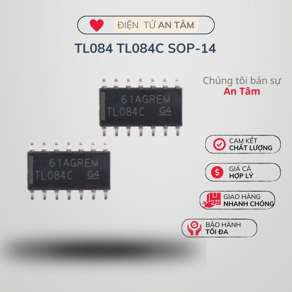 IC TL084 TL084C SOP-14 chất lượng cao điện tử an tâm | Shopee Việt Nam