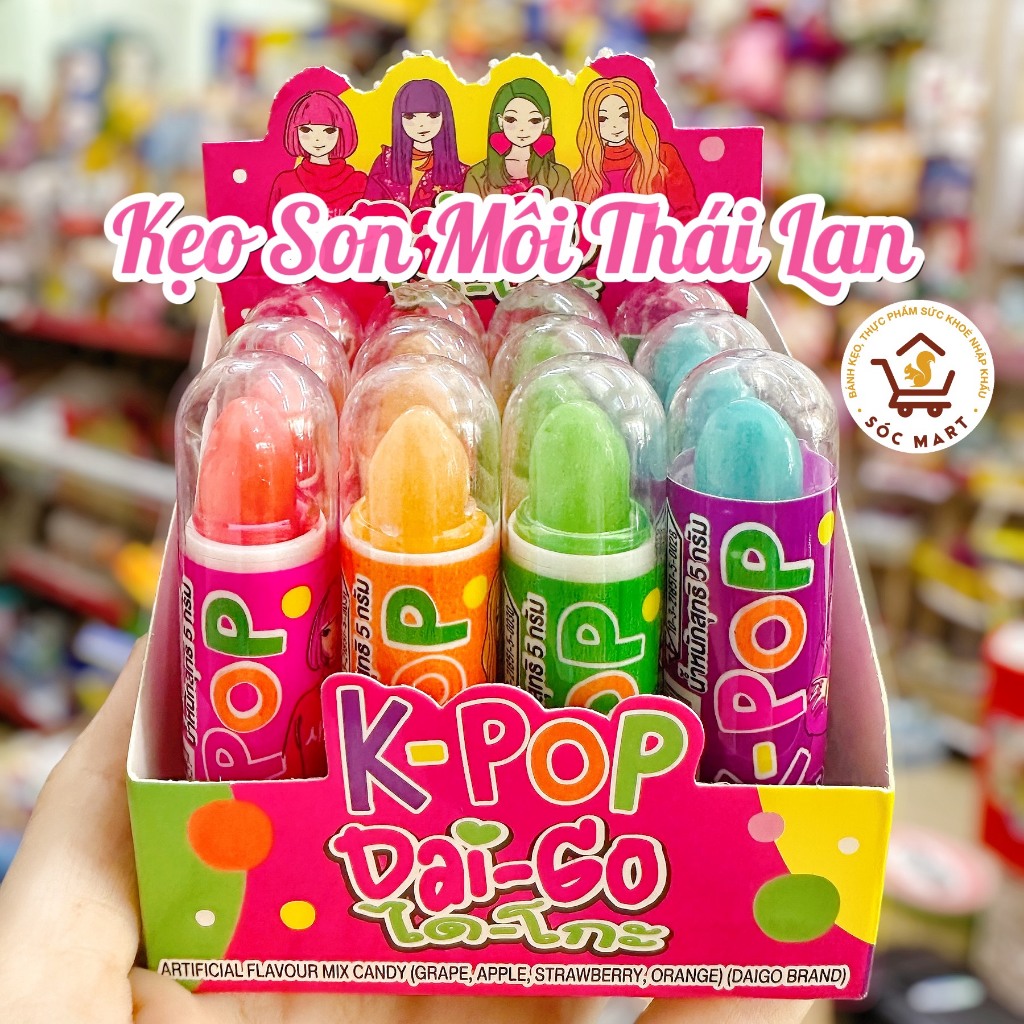 Kẹo Son Vị Trái Cây K-Pop Dai-Go ⚡ Chính Hãng Thái Lan ⚡ SIÊU NGON ...