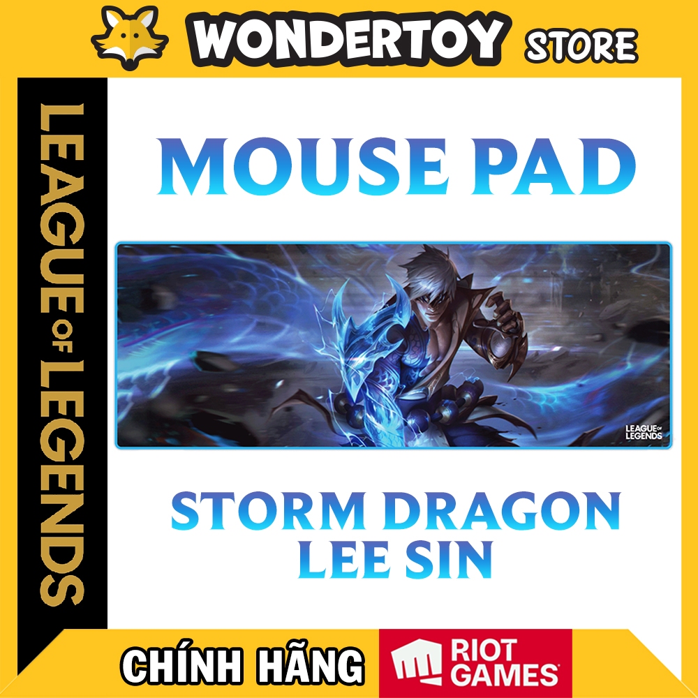 Bàn di lót chuột Riot Games League of Legends Storm Dragon Lee Sin ...