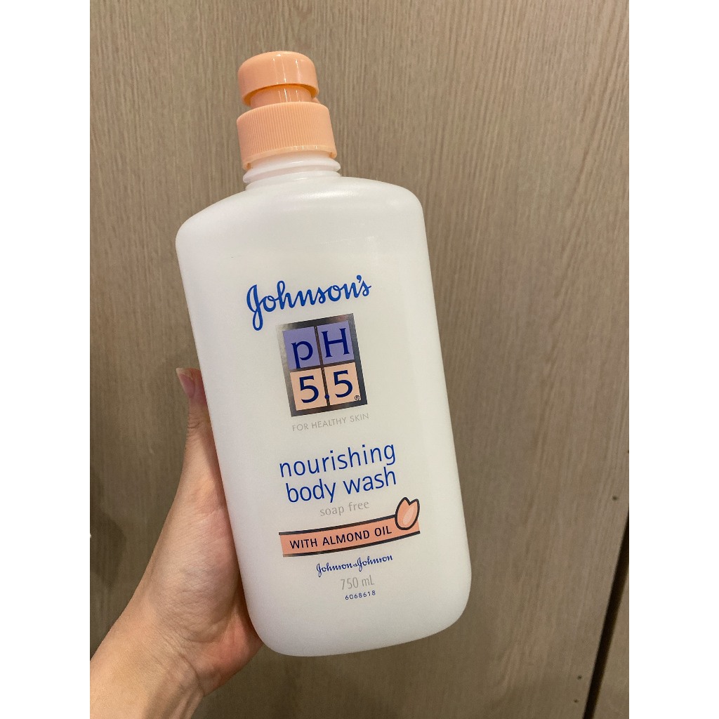 Sữa Tắm Johnsons PH5.5 With Almond Oil 750ML | Shopee Việt Nam