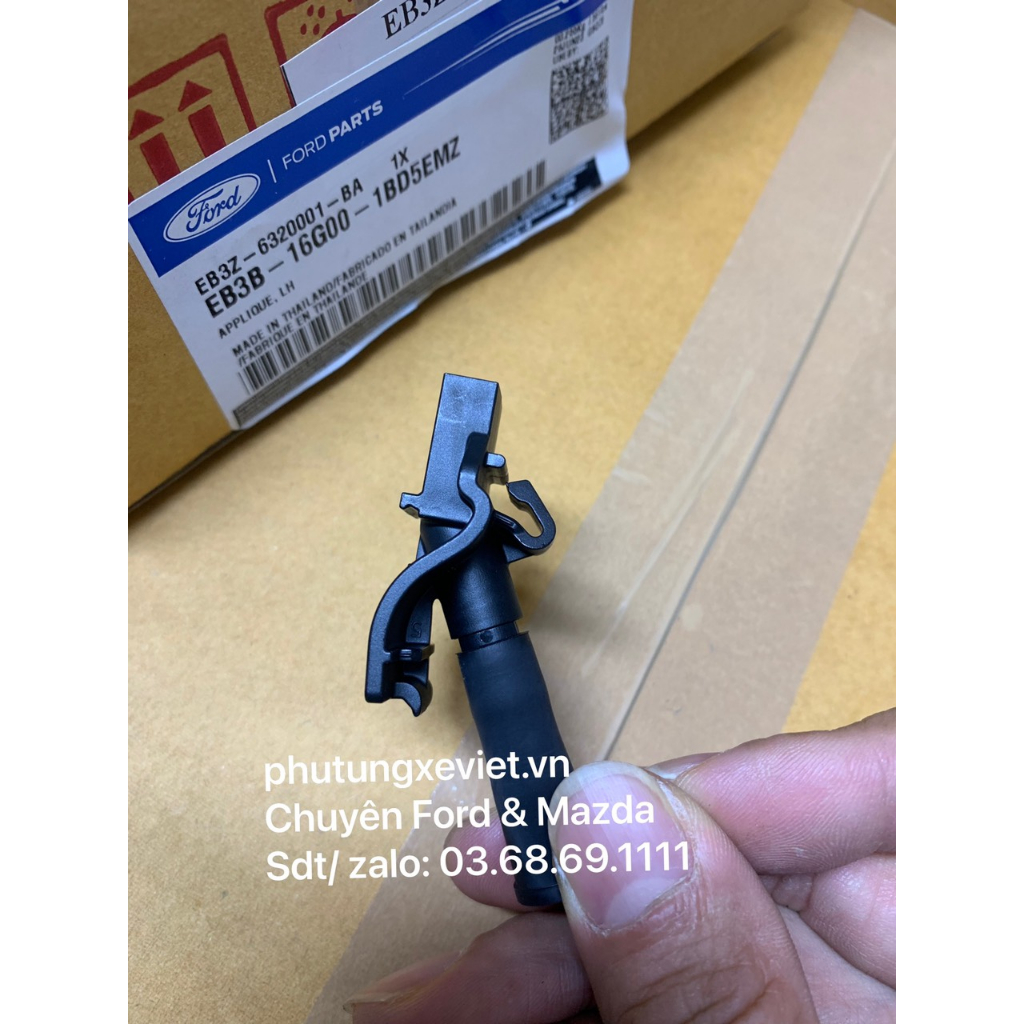 Núm (bọ) phun nước rửa kính Ranger 2015-2021, EB3Z17603A EB3Z17603A Vòi ...