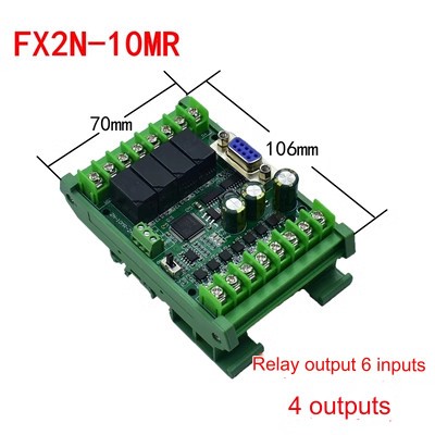 Bo Lập trình PLC Mini FX1N FX3U FX2N 10MR 14MR 20MR 24MR 30MR 10MT 14MT ...