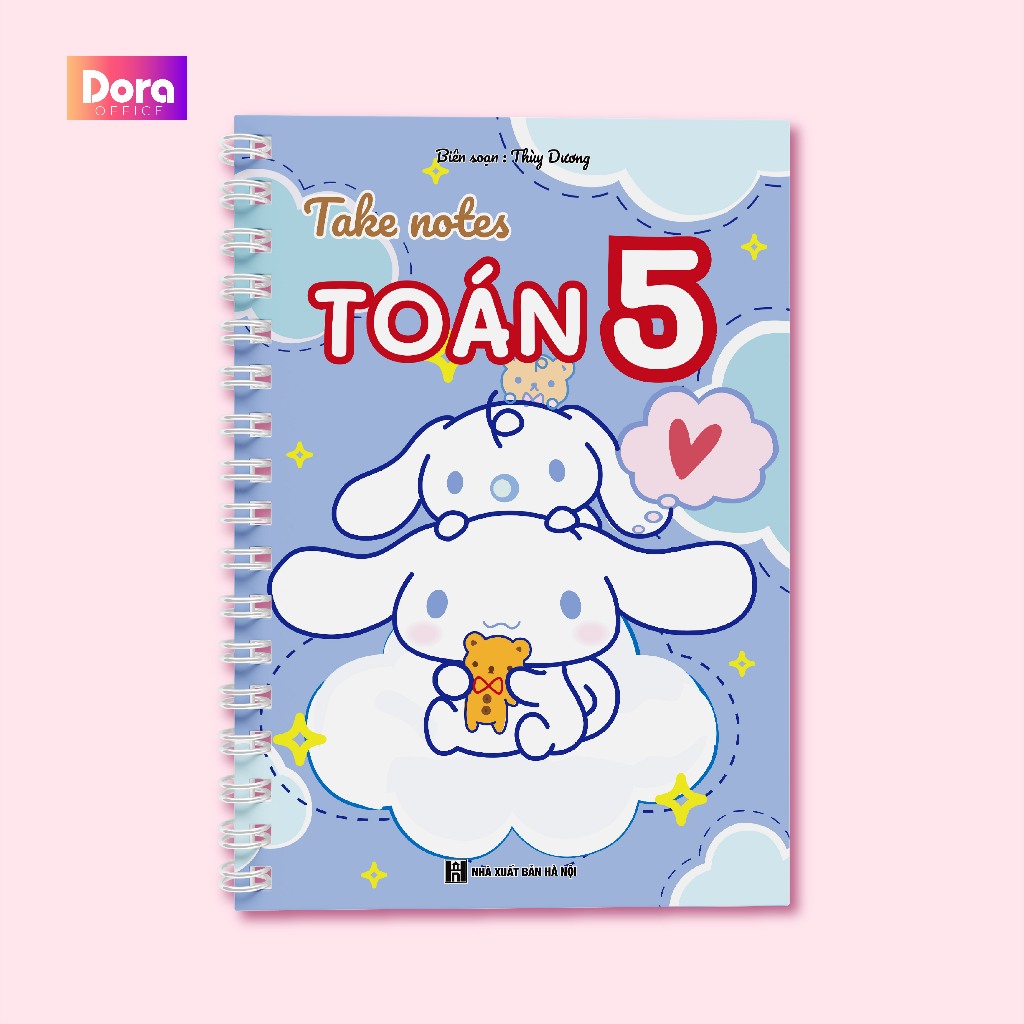 Sổ Tay Kiến Thức Toán lớp 5 - Sổ loxo take notes tổng hợp kiến thức ...