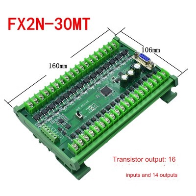 Bo Lập trình PLC JX2N FX2N 10MR 14MR 20MR 24MR 30MR 10MT 14MT 20MT 24MT ...