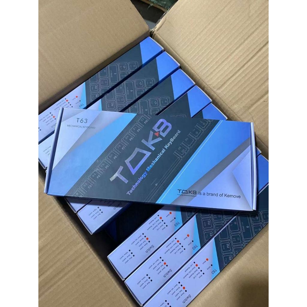 Bàn phím cơ Bluetooth không dây TMKB T63 SE by Kemove (Amazon Mỹ ...