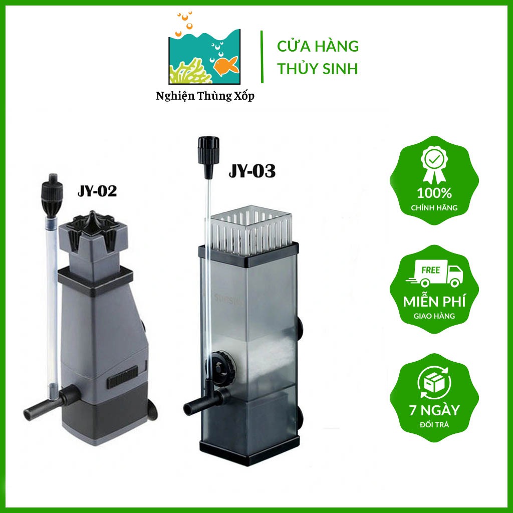 Lọc váng Sunsun JY03, JY02 cho bể thủy sinh, cá cảnh | Shopee Việt Nam