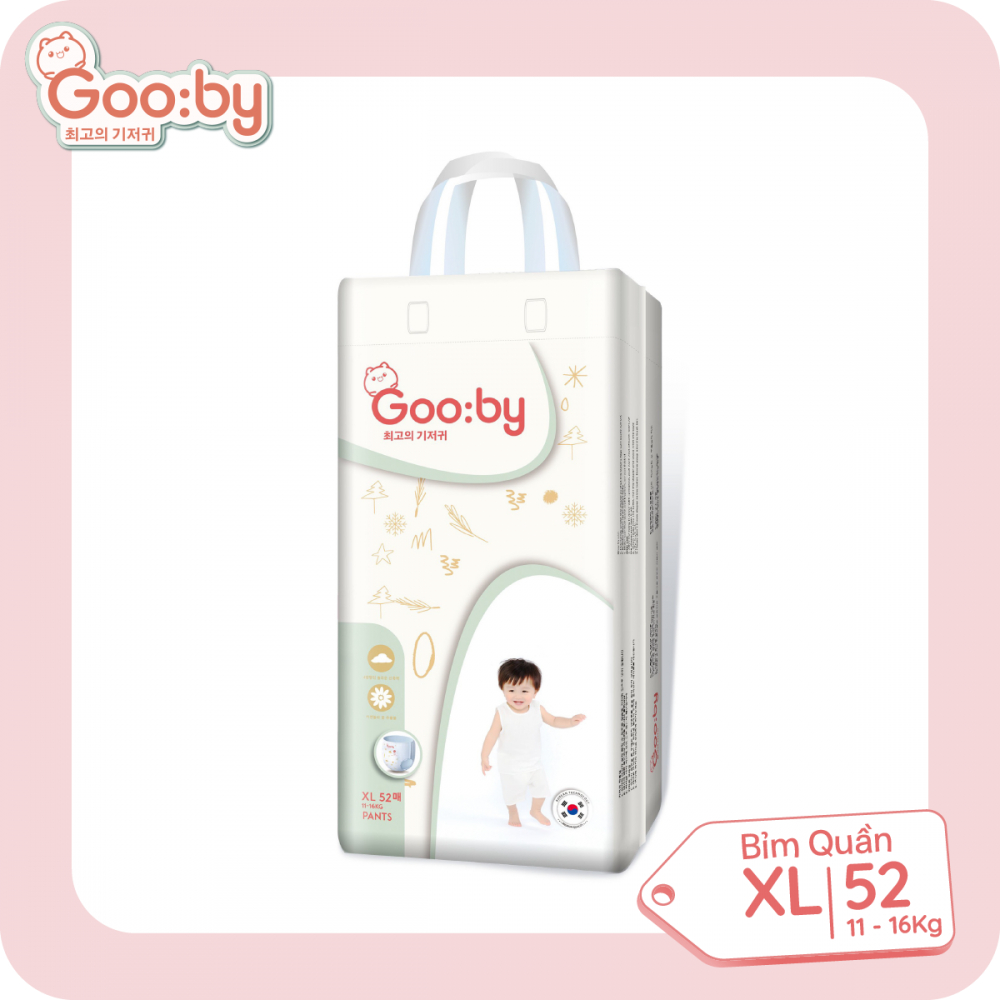 [MUA LÀ CÓ QUÀ] Tã bỉm GOOBY Hàn Quốc dán quần ngày đêm chống tràn hiệu quả đủ size M/L/XL/XXL ...