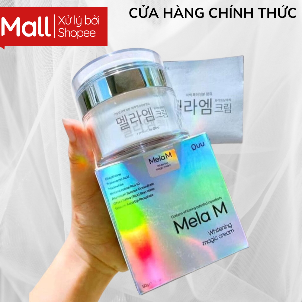 Kem dưỡng da mờ nám Dr.MH Mela M Cream trắng da, chống não hóa, mờ nám ...