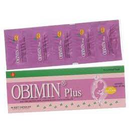 [Chính hãng] OBIMIN PLUS bổ sung DHA & EPA và khoáng chất cho phụ nữ dự định mang thai và cho ...