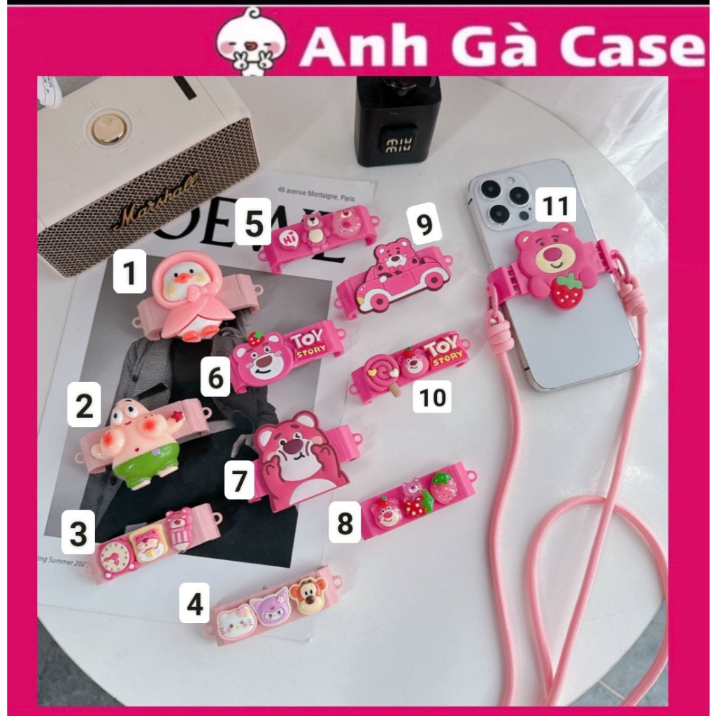 ốp lưng iphone DÂY ĐEO CHÉO KÈM KẸP ĐIỆN THOẠI TIỆN LỢI 7p/8p/x/x max ...