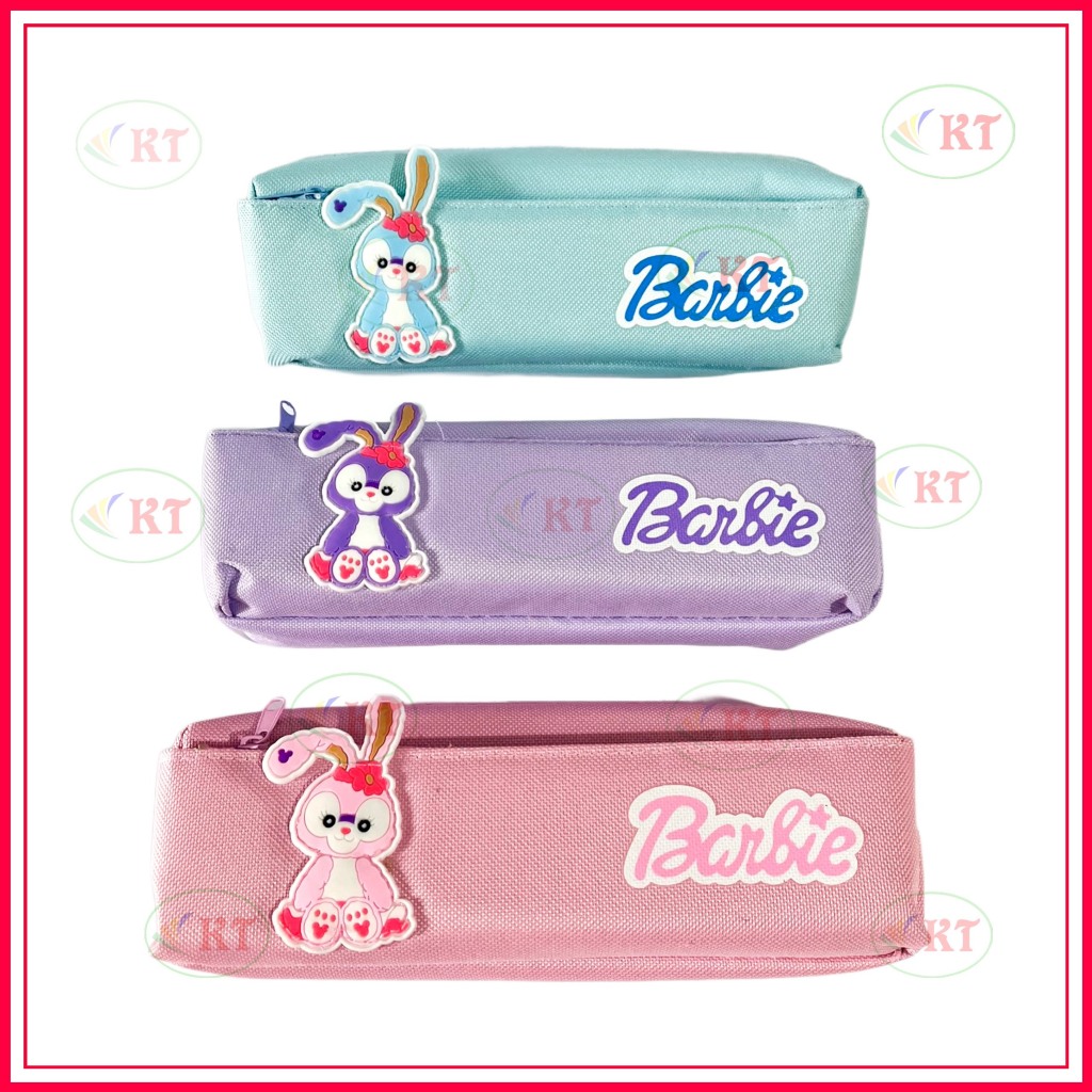 Bóp viết vải 2 ngăn Barbie thỏ cute cho nữ mã 7996 (xanh, hồng, tím ...
