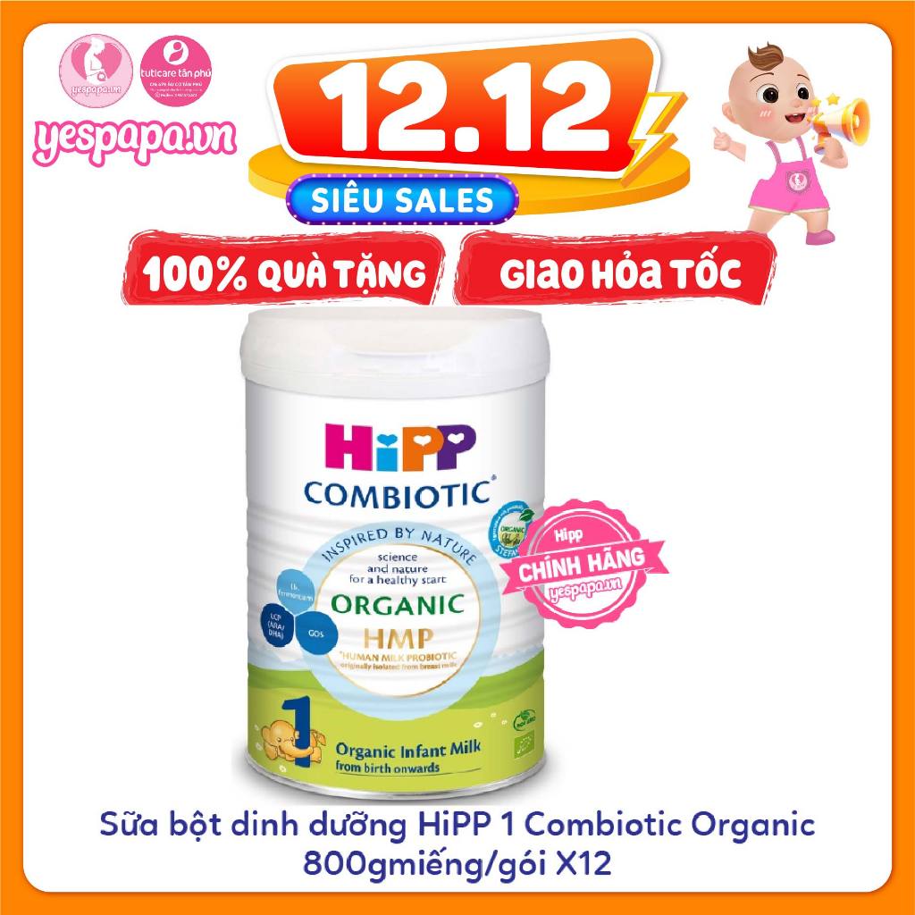 Sữa bột dinh dưỡng HiPP 1 Combiotic Organic 800g | Shopee Việt Nam