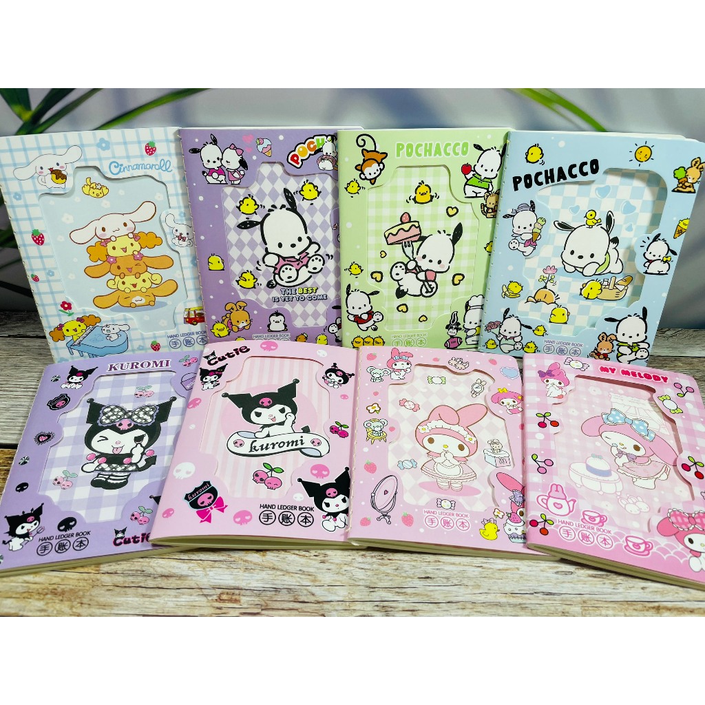 Sổ Tay Ghi Chú Khâu Gáy B6 Hình Sanrio Dễ Thương, Sổ Tay Hình Kuromi ...