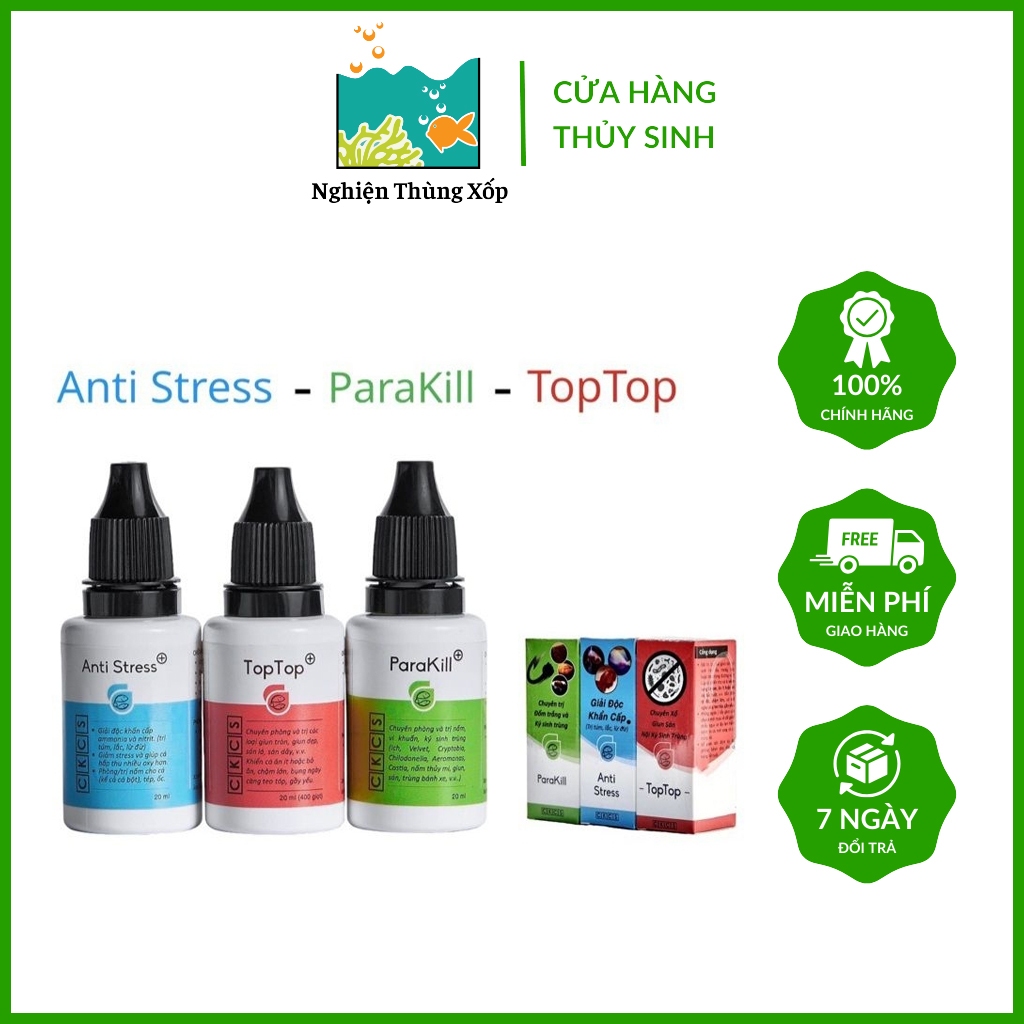 Anti Stress - ParaKill - TopTop | Giải độc khẩn cấp, túm lắc và phòng ...