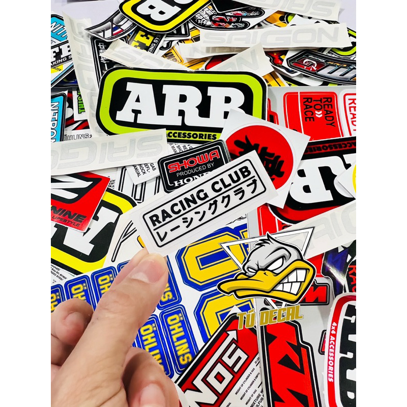 Tem Sticker Racing Club Dán Trang Trí Xe Máy, Laptop, Nón Mũ Bảo Hiểm ...