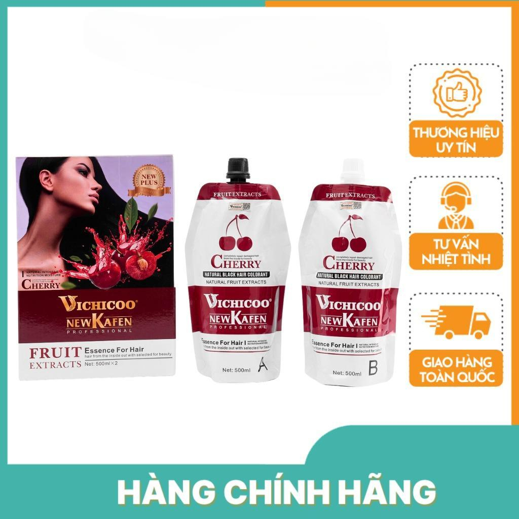 Nhuộm phủ bạc tóc New Kafen / Vichicoo / Macadamia keratin | Shopee ...