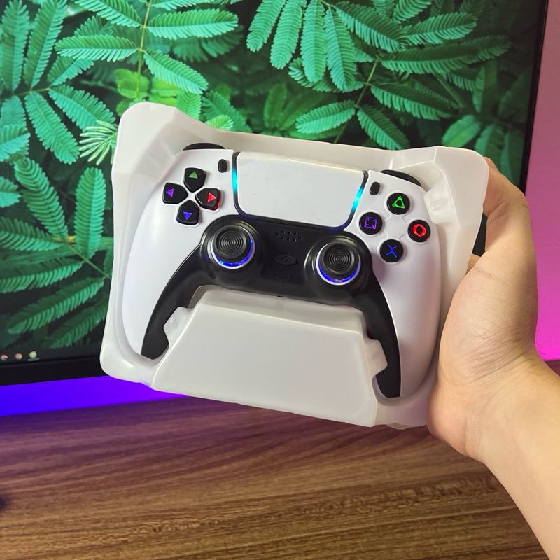 Tay cầm chơi game T411, kết nối không dây, phím Macro xịn, chơi game ...