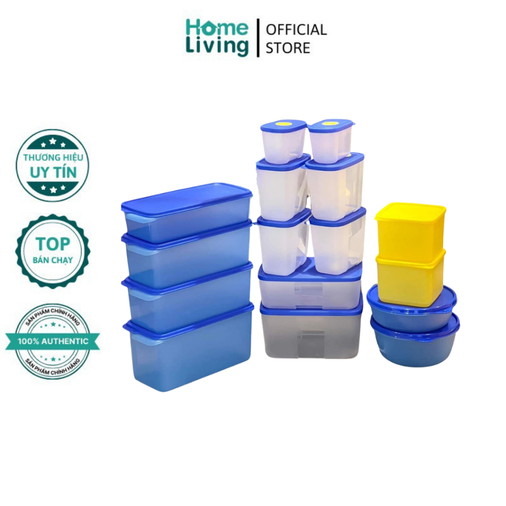 Combo Tupperware Trữ Đông & Mát Modern, hộp bảo quản thực phẩm, hộp trữ ...