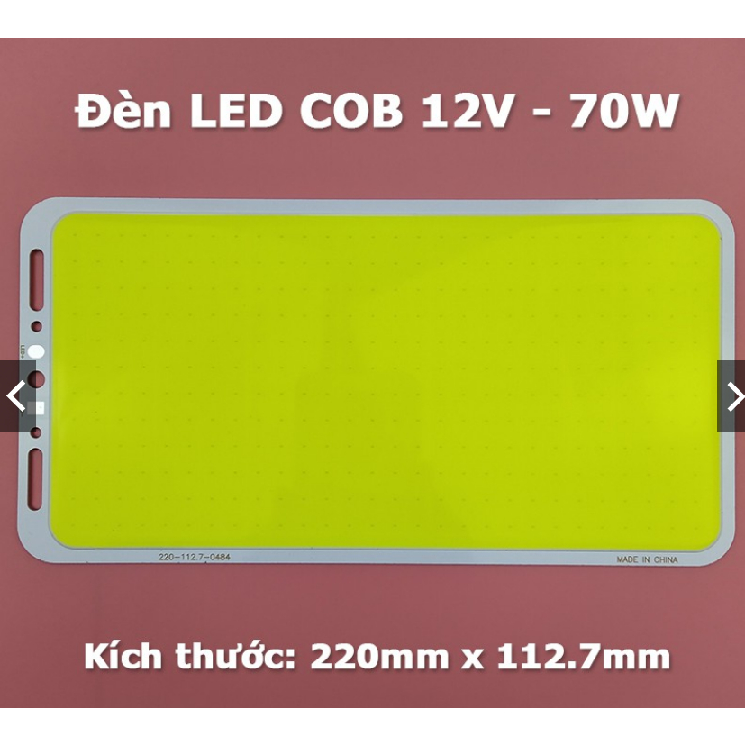 Đèn led 12V 75W siêu sáng ÁNH SÁNG TRẮNG sử dụng cho bình ăc quy ...