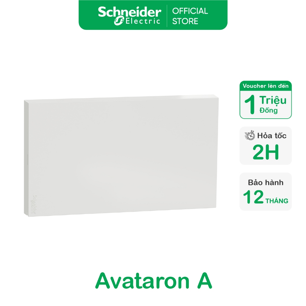 Phụ kiện mặt che trơn dòng Avataron A - Trắng - Schneider Electric ...