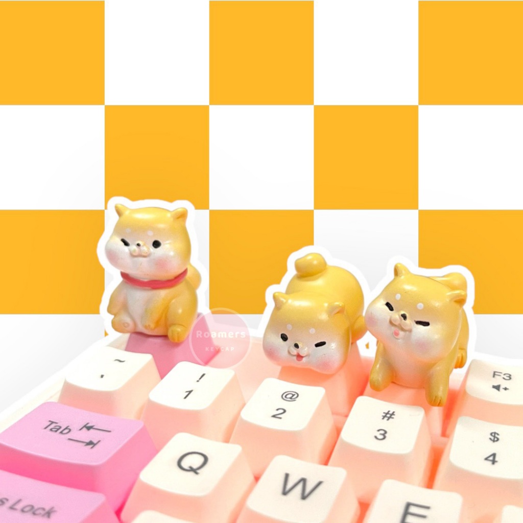 Keycap Cún Shiba Hàng Hiếm Mẫu Siêu Đẹp Nút Bàn Phím Cơ | Shopee Việt Nam