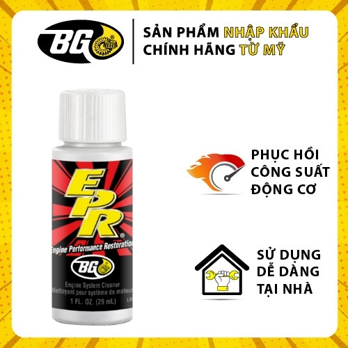 Dung Dịch Súc Rửa Động Cơ BG EPR Engine Performance Restoration 30ml ...