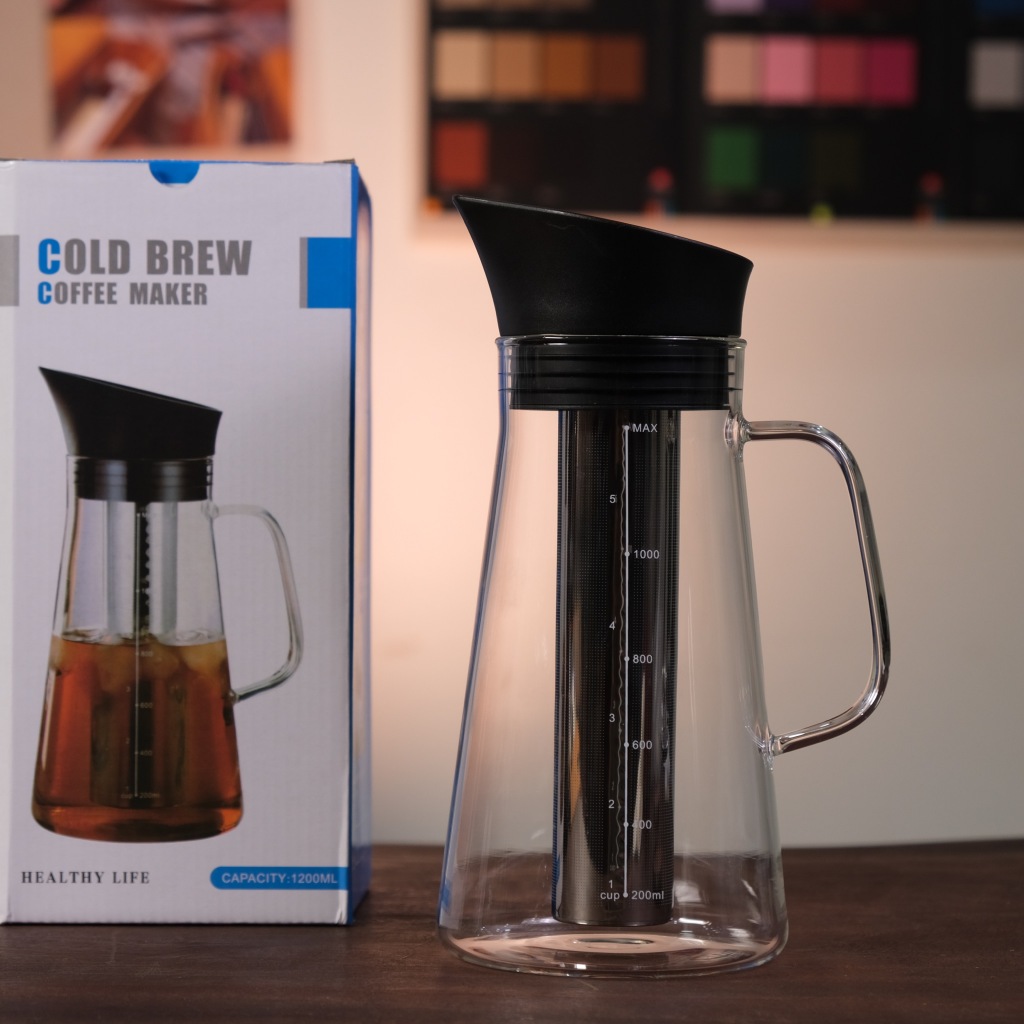 Bình pha cà phê Cold Brew 1200ml pha cà phê ủ lạnh thơm ngon tại nhà ...