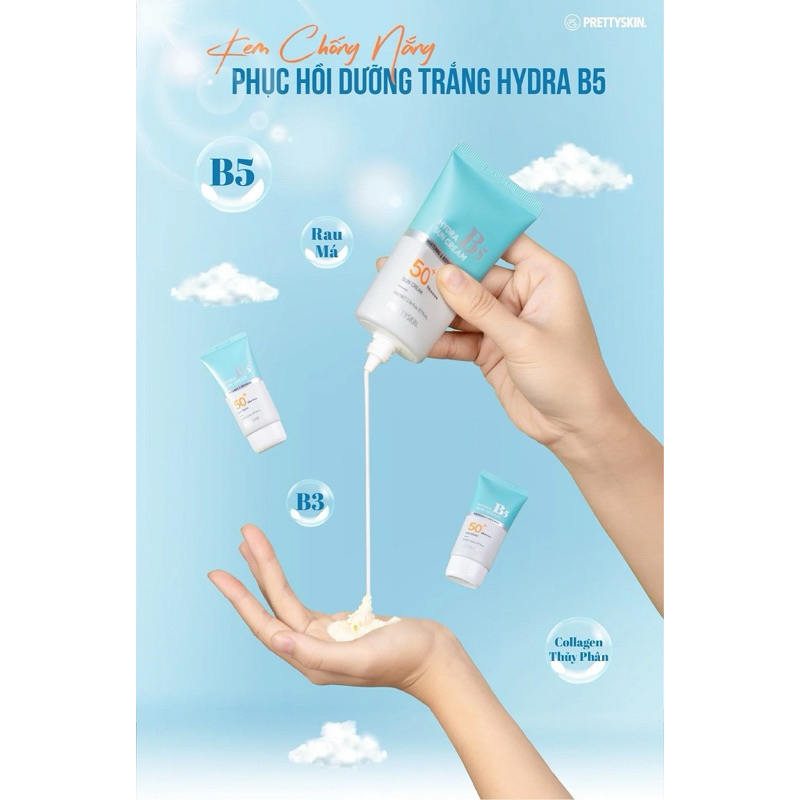 Kem chống nắng B5 Pretty Skin Hydra B5 Sun Cream Chính Hãng - thương ...