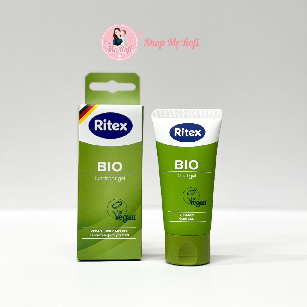 (date 2/2026) Gel Ritex Bio gốc thực vật thuần chay tuýp 50ml - Mẹ Rofi | Shopee Việt Nam