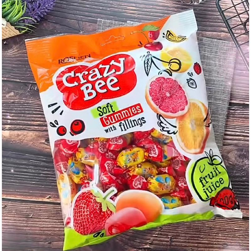 Kẹo Dẻo Trái Cây Crazy Bee Roshen | Shopee Việt Nam