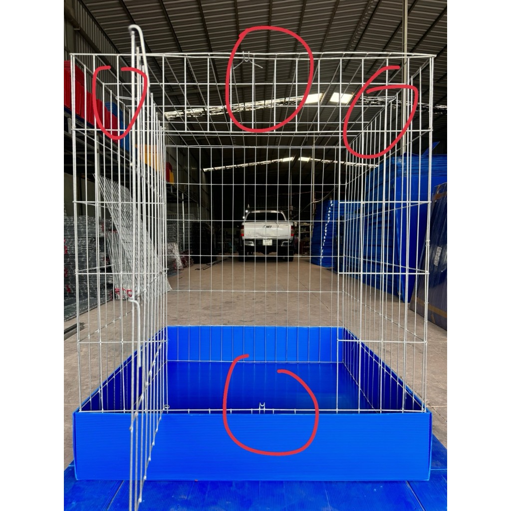 CHUỒNG GÀ, LỒNG GÀ 1MV FULL 3L4 VÀ 2L8 (hàng ráp sẵn) LỒNG KẼM,LỒNG ...