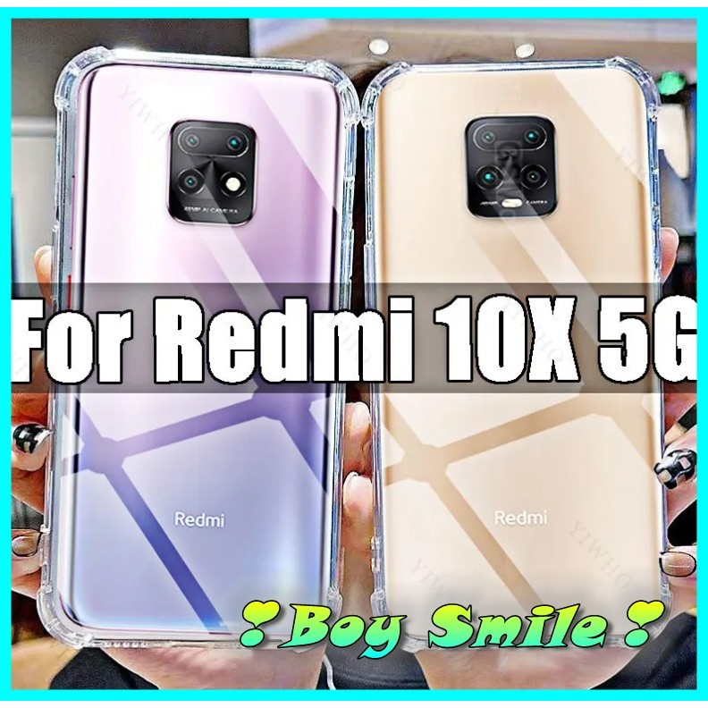 Xiaomi Redmi 10X 5G Ốp Lưng chống va đâp Anti Shock cho Xiaomi Redmi 10X 5G Trong Suốt Siêu Rẻ ...