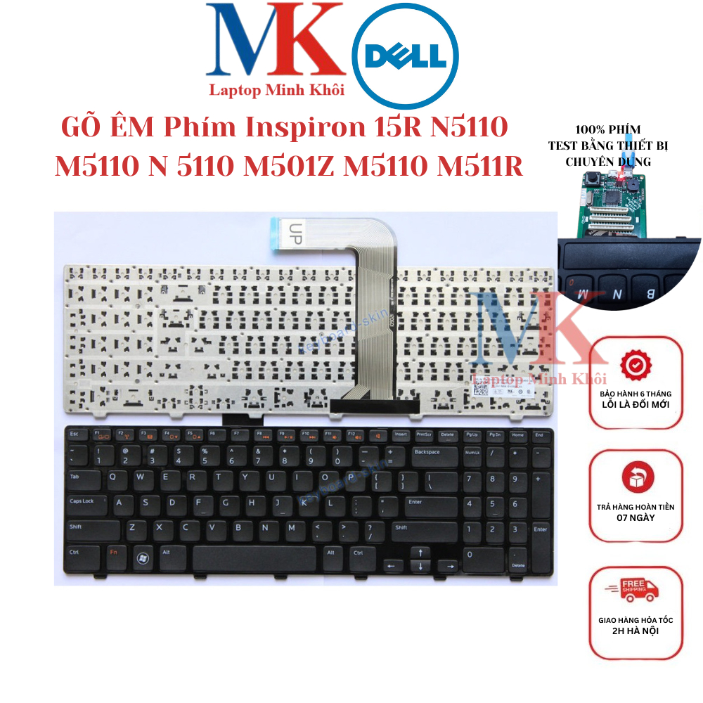 Bàn Phím Dell Inspiron 15R N5110 M5110 N 5110 M501Z M5110 M511R 15RD ...