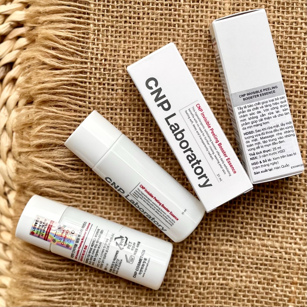 [Có tem LG ViNa 31ml ] - Tẩy da chết hóa học CNP Laboratory Invisible Peeling Booster 31ml ...